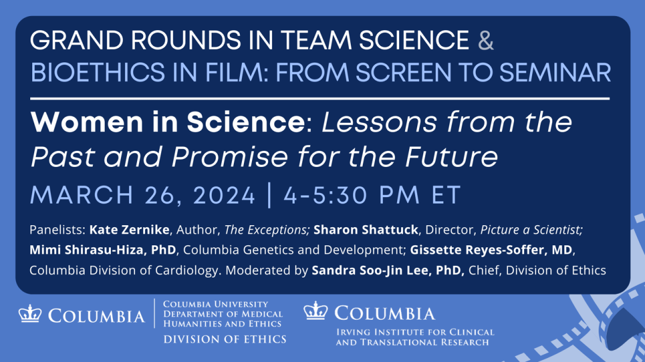 Women in Science: Lessons from the Past and Promise for the Future ...